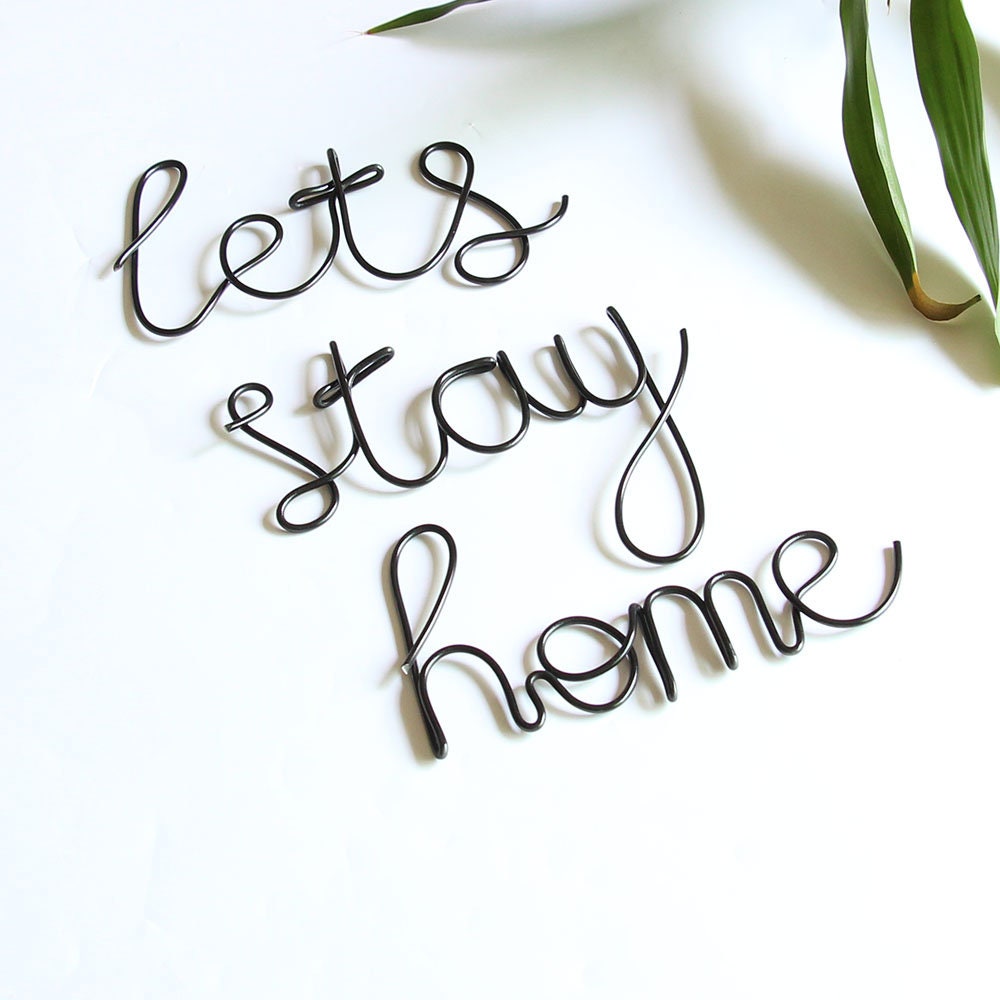 Wire Words, Name Sign Nursery Decor Children Name Sign Nursery Wall Art ...