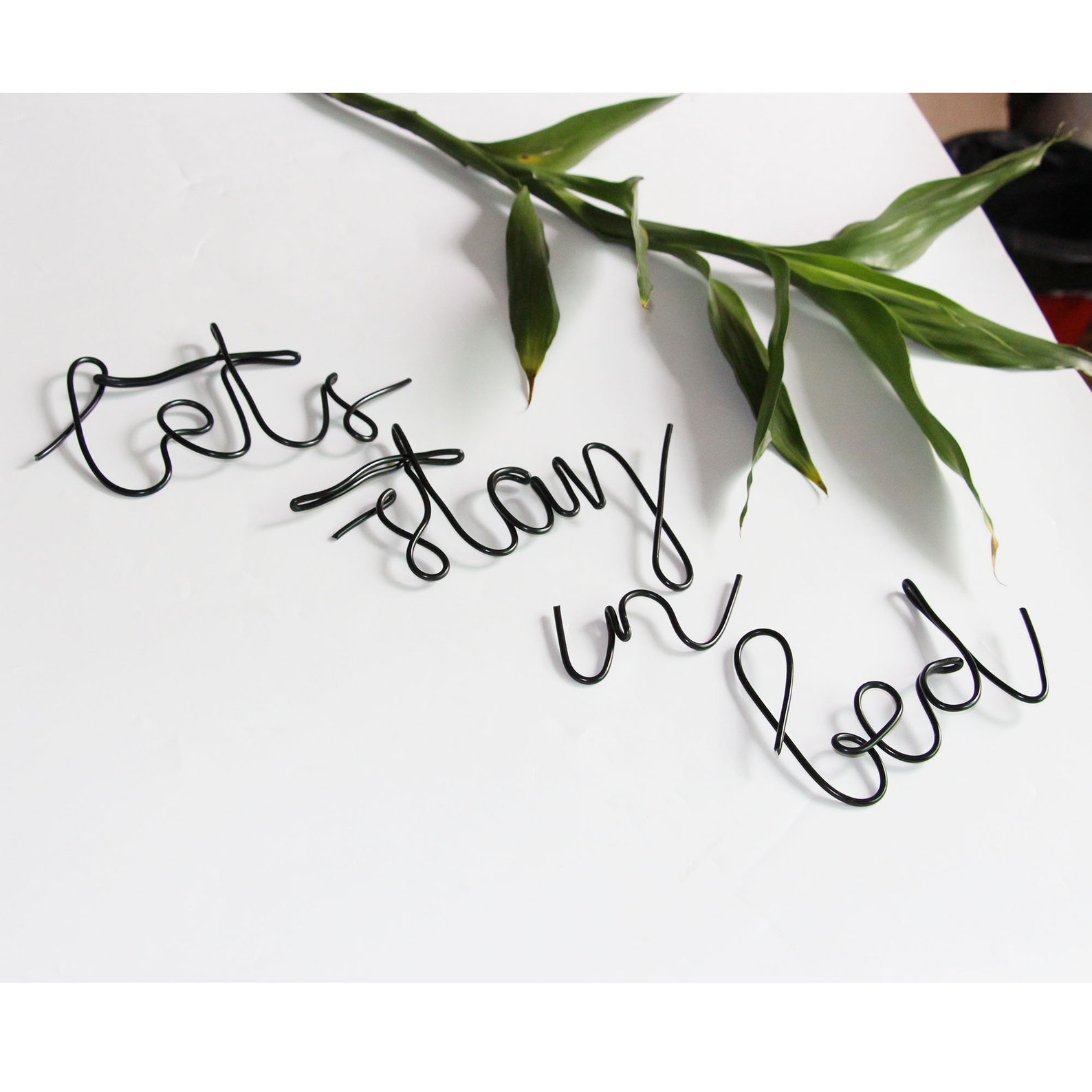 Personalized Wire Wall Art Wire Name Sign, Metal Wall Art, Wall Words ...