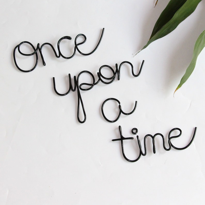 Wire Words Name Sign Nursery Decor Children Name Sign Nursery - Etsy