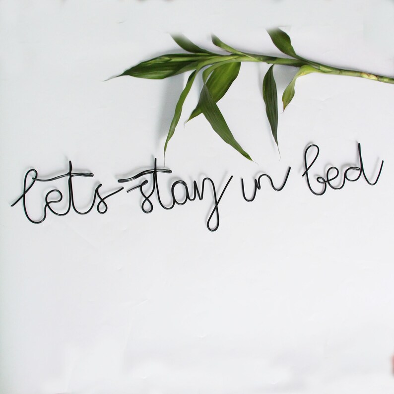 Personalized Wire Wall Art Wire Name Sign, Metal Wall Art, Wall Words ...