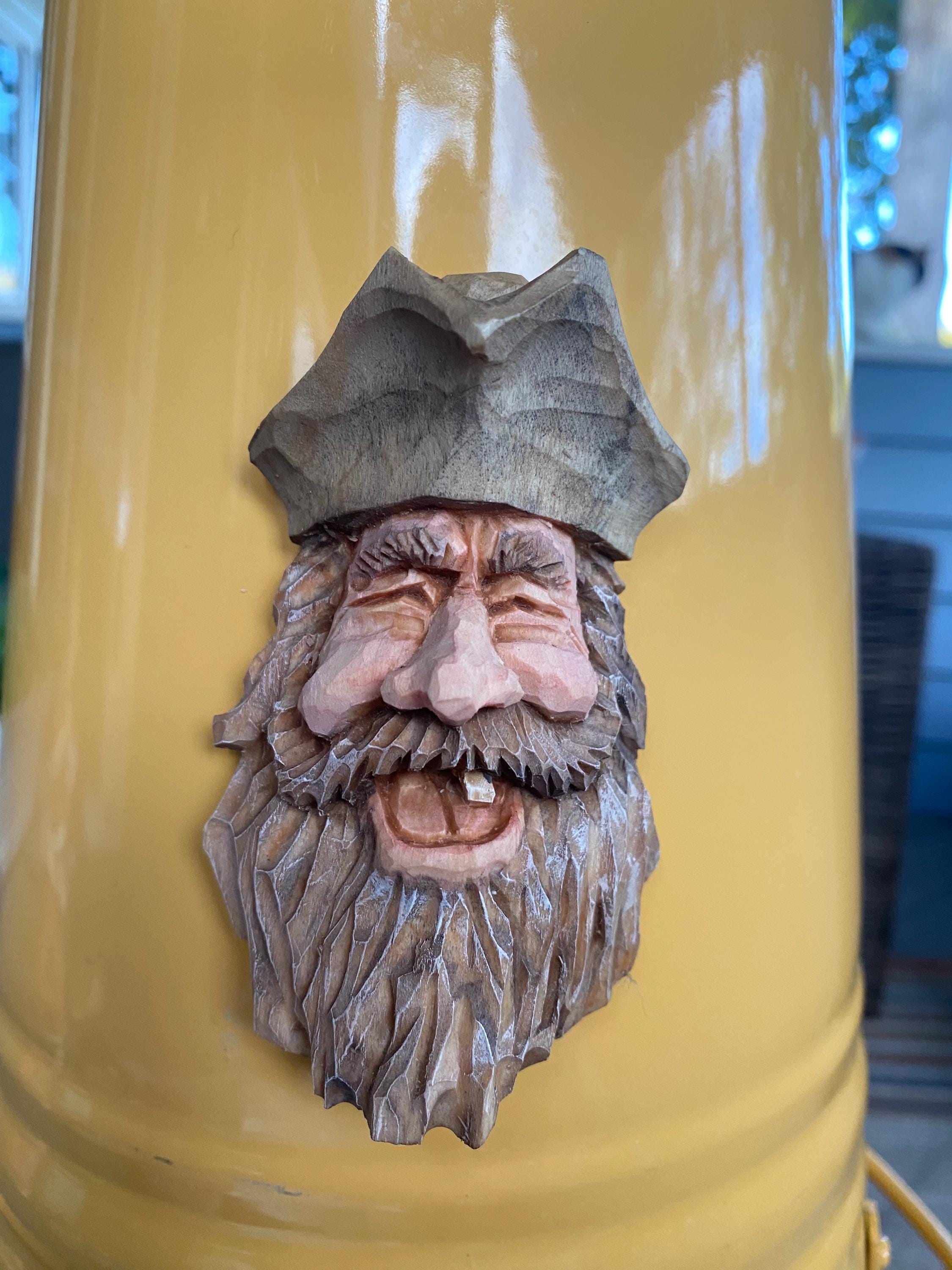 Smiling Pirate Fridge Magnet - Etsy