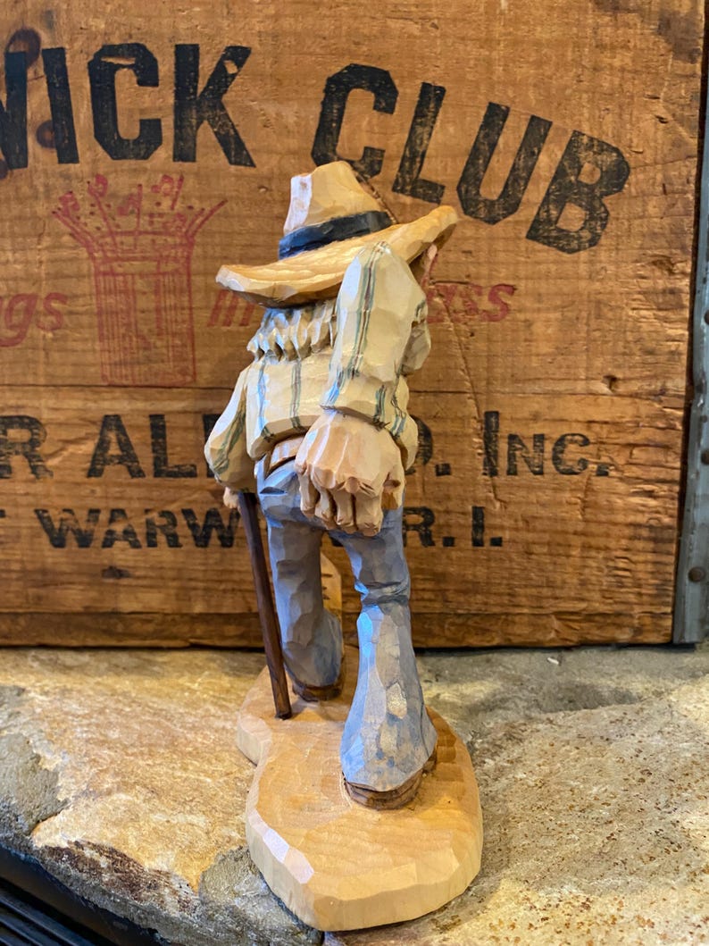 Old Cowboy With a Bad Back - Etsy