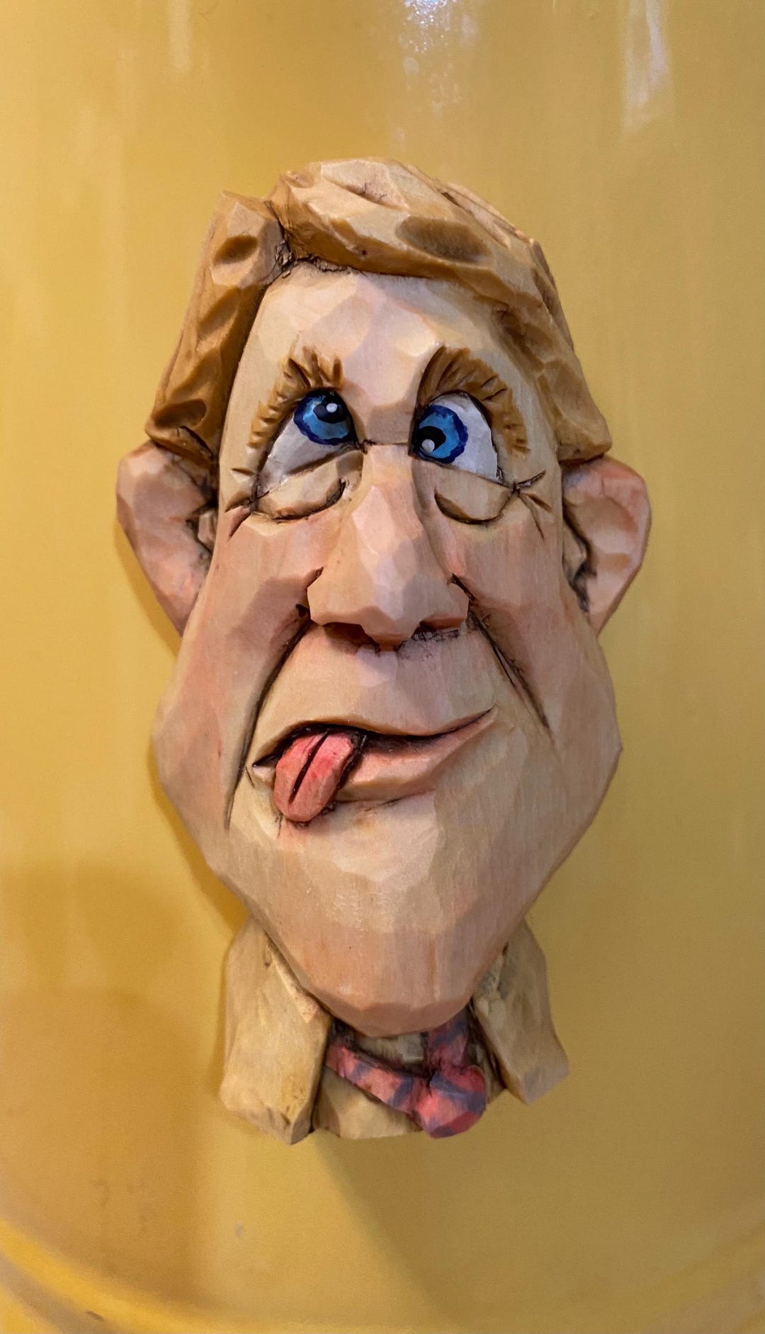 Goofy Faces Tongue Out Fridge Magnet - Etsy