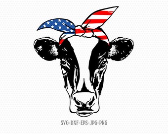 Usa Bandana Svg | Etsy