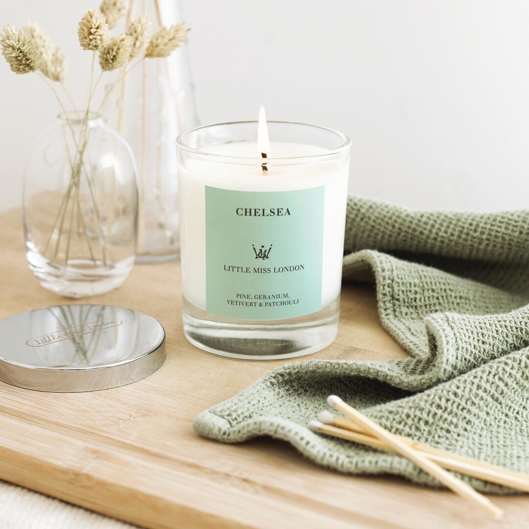 Little Miss London CHELSEA Luxury Soy Blend Scented Hand Poured Candle ...
