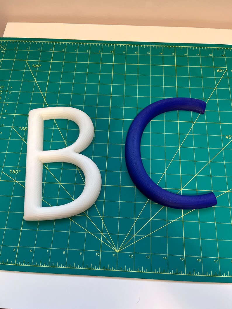 Indoor 3D Sign Letters - Helvetica Font - 4 Sizes to Choose From - for ...