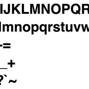 Indoor 3D Sign Letters - Helvetica Font - 4 Sizes to Choose From - for ...