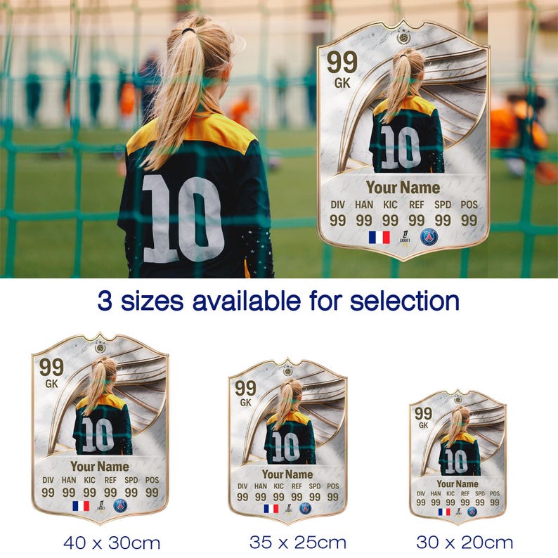 Personalized Football Card, EAFC26 FUT Card, Customized Soccer Card ...