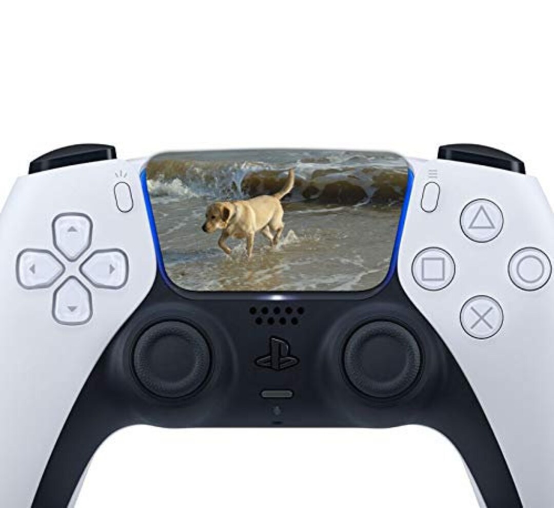 2x Personalised PS5 Controller Touchpad Light Bar Customised Image ...