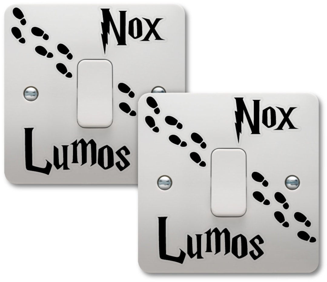 Epic Modz Lumos Nox Light Switch Vinyl Decal Sticker Child Room ...