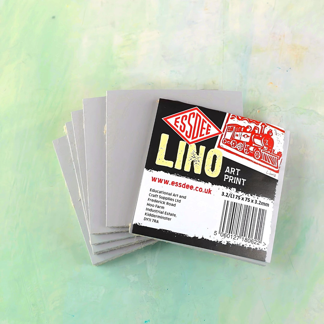 Lino Traditional Linseed With Hessian Backing, for Printmaking, Size ...