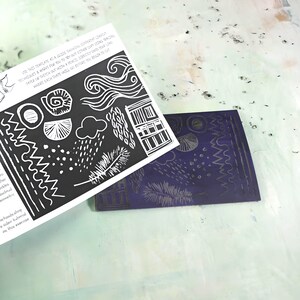 Mark Making Digital Download Design Template for Linocut & Print ...
