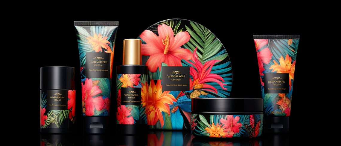 Custom Colorful Packaging Design for Beauty and Cosmetic Products ...