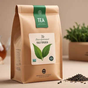 Custom Tea Packaging & Label Design for Organic Tea Bags or Pouches ...