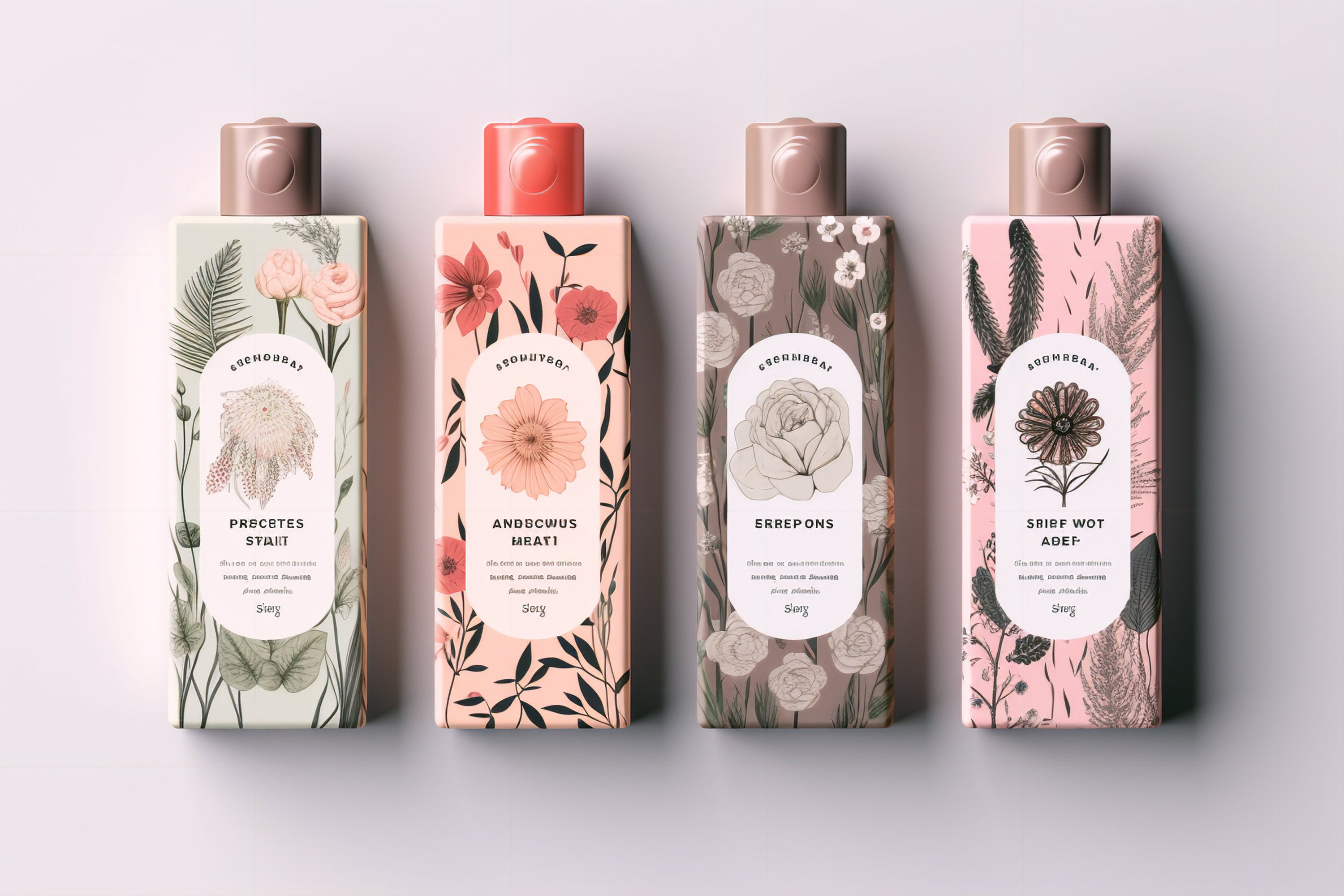 Custom Colorful Packaging Design for Beauty and Cosmetic Products ...