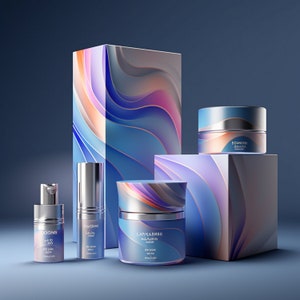 Custom Colorful Packaging Design for Beauty and Cosmetic Products ...