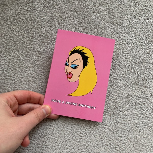 Drag Queen Birthday Cards - Etsy