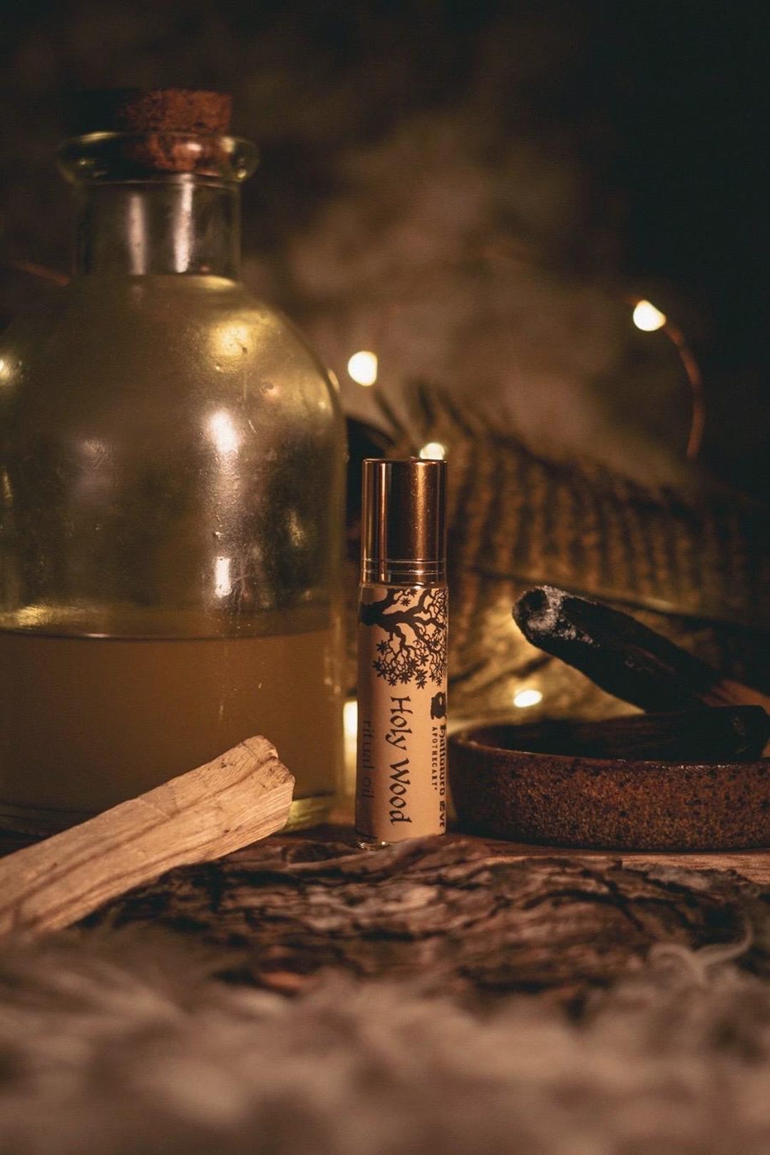 Holy Wood Ritual Oil - Etsy