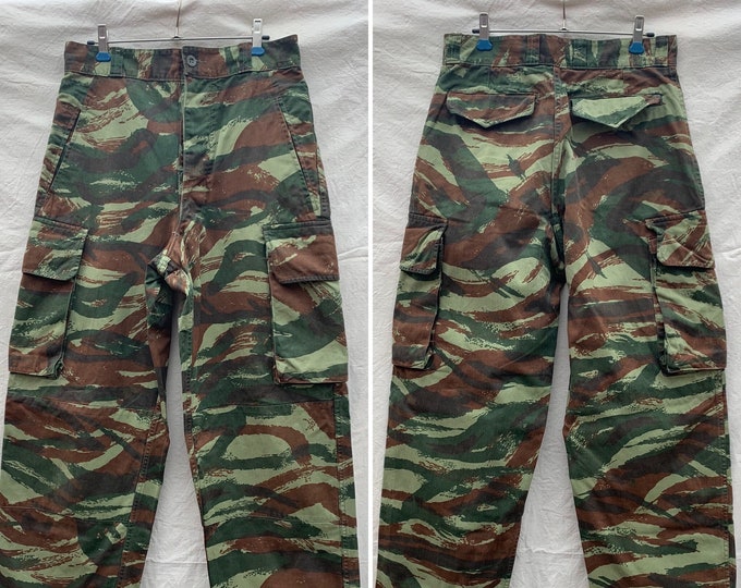French Army, Size Small, Lizard Pattern Camouflage Trousers, M47. T04 ...