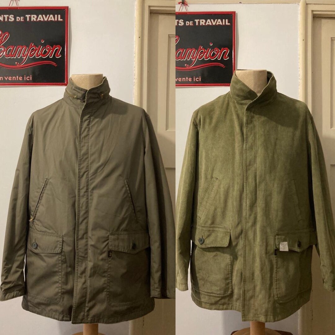 Reversable Italian Corduroy Driving Coat Size L 1970's - Etsy