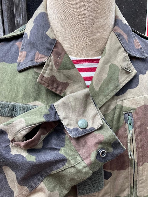 French Army Camouflage Jacket, Size M, Vintage field … - Gem