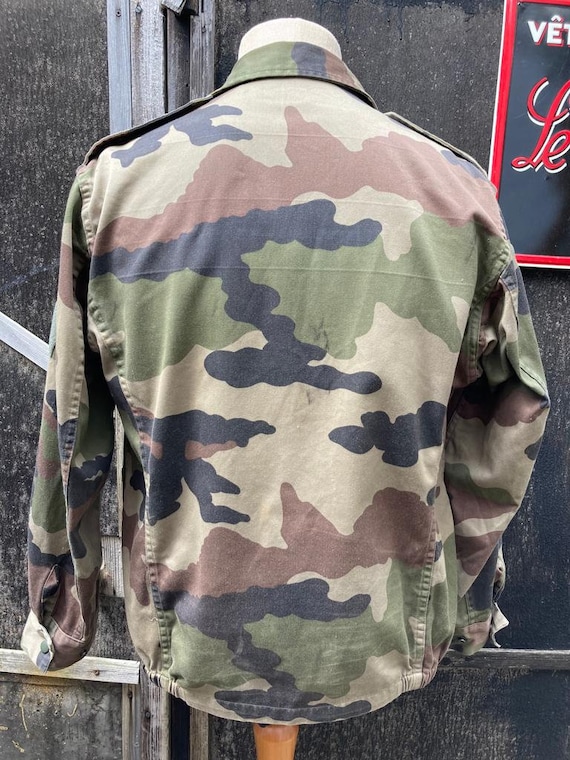 French Army Camouflage Jacket, Size M, Vintage field … - Gem