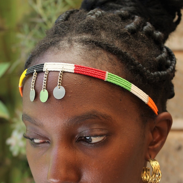 African Headpiece - Etsy