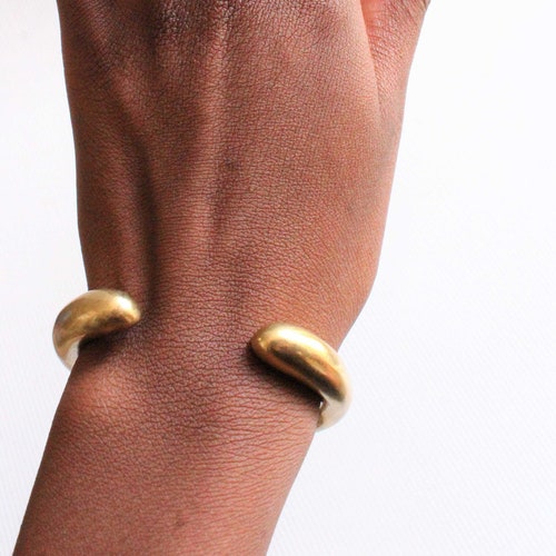 Brass Cuff-stacking Bracelet-cuff Band-brass Bracelet-solid - Etsy