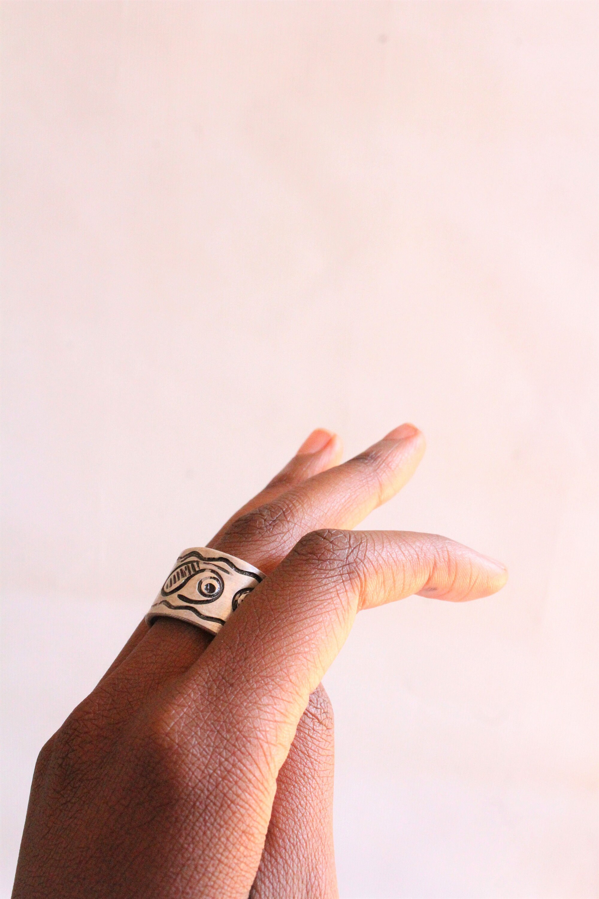 Silver Ring-african Ring-african Jewelry-statement | Etsy