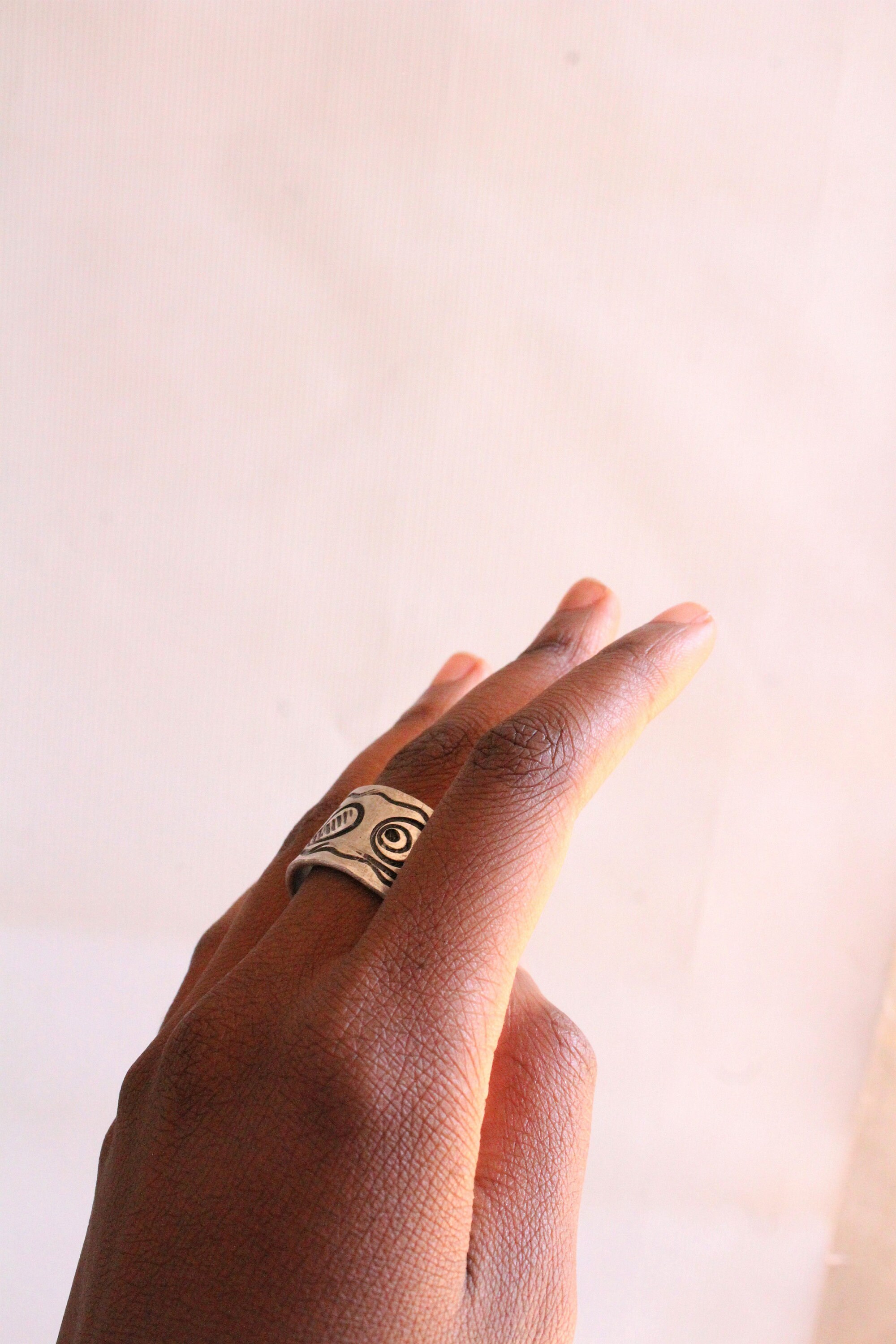Silver Ring-african Ring-african Jewelry-statement | Etsy