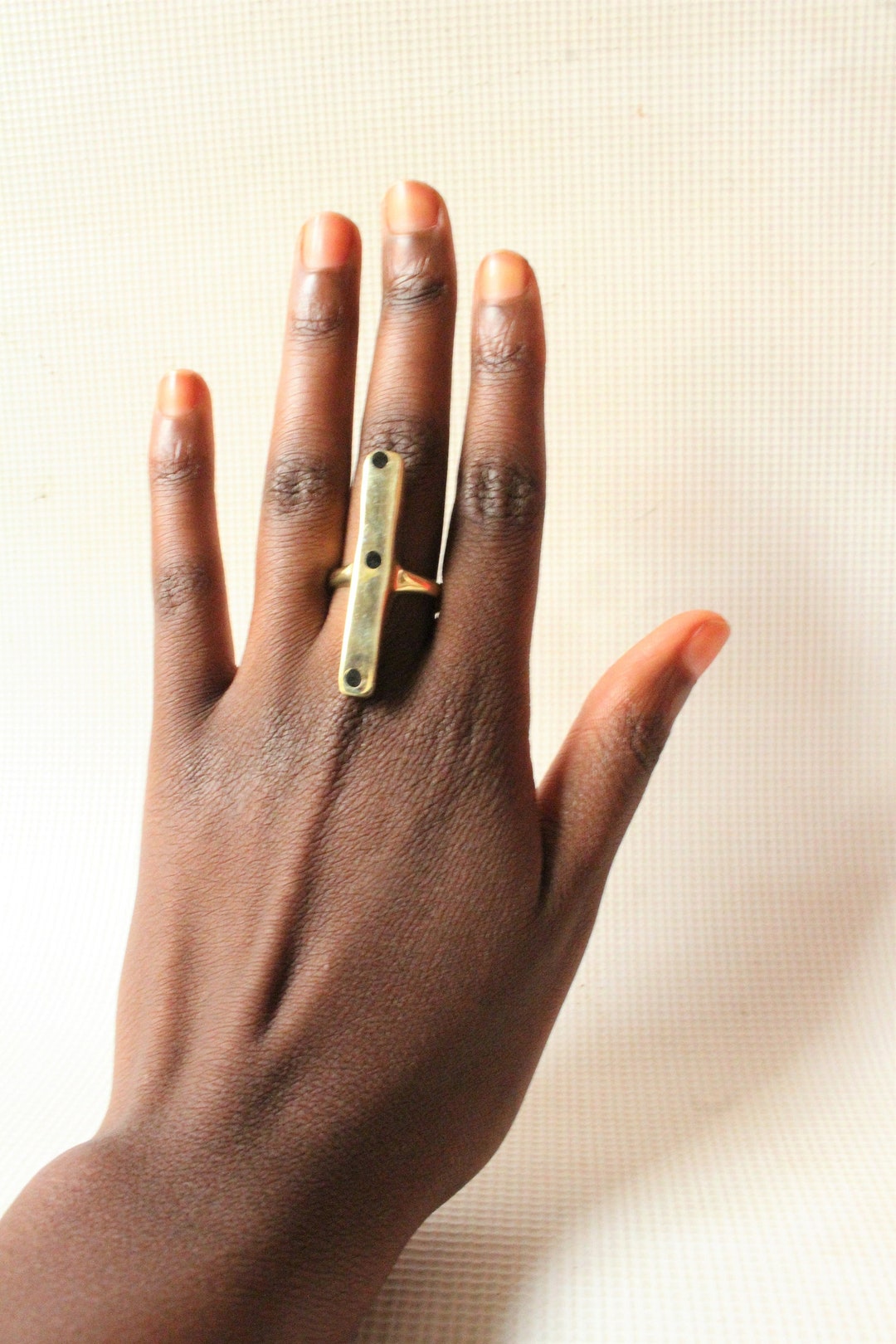 Brass Ring-african Brass Ring-african Jewelry-statement Ring - Etsy