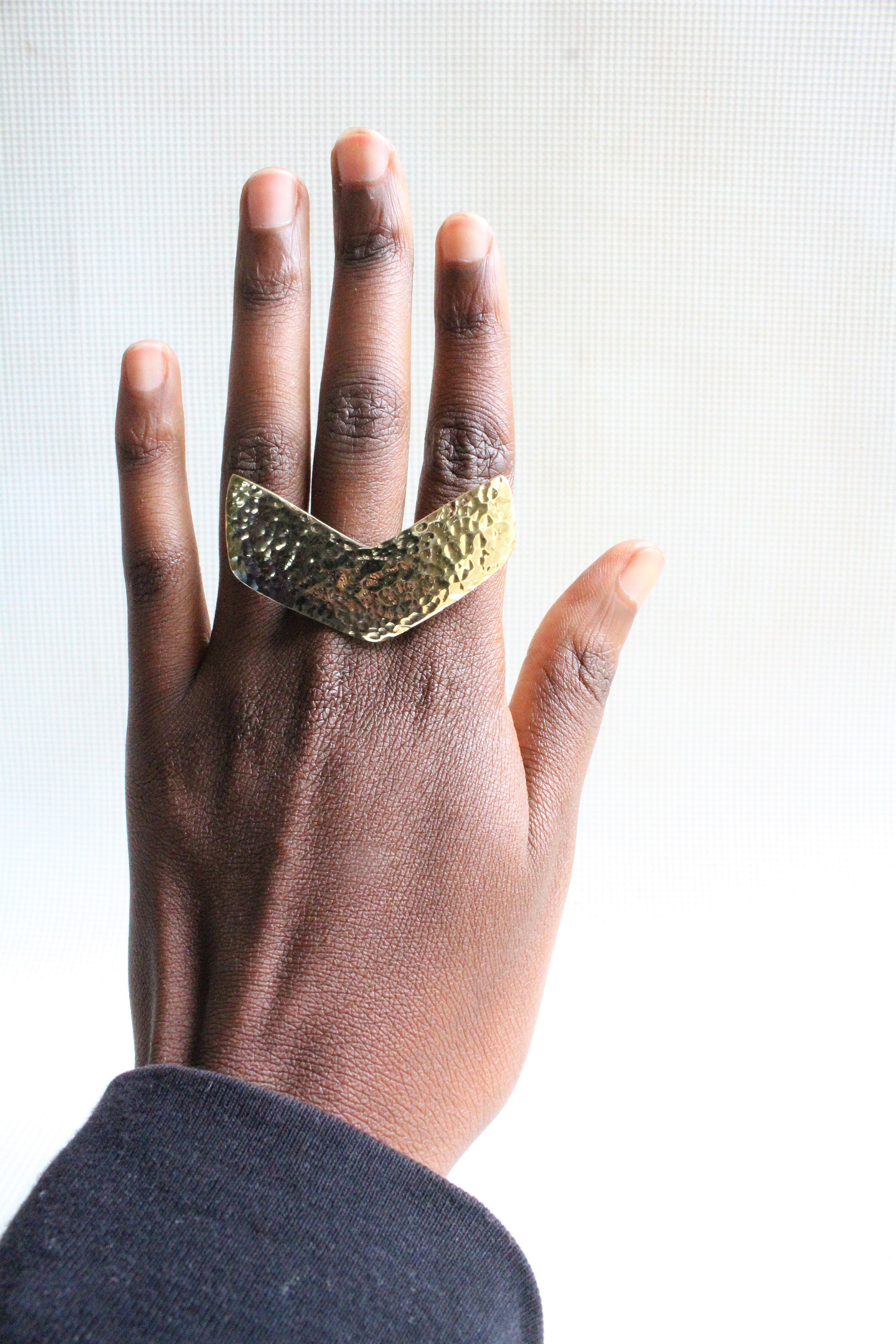 Brass Ring-african Brass Ring-african Jewelry-statement | Etsy