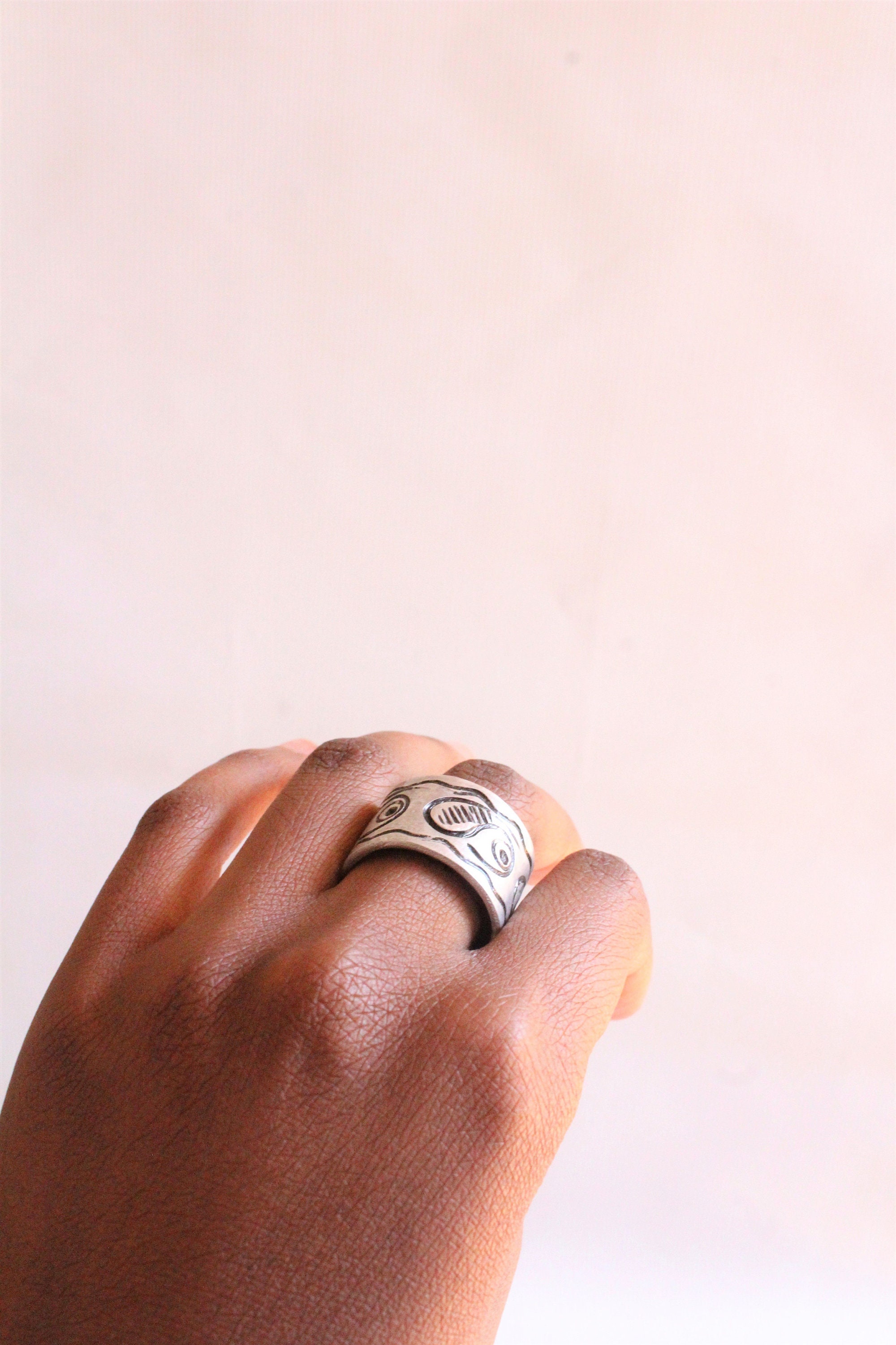 Silver Ring-african Ring-african Jewelry-statement | Etsy