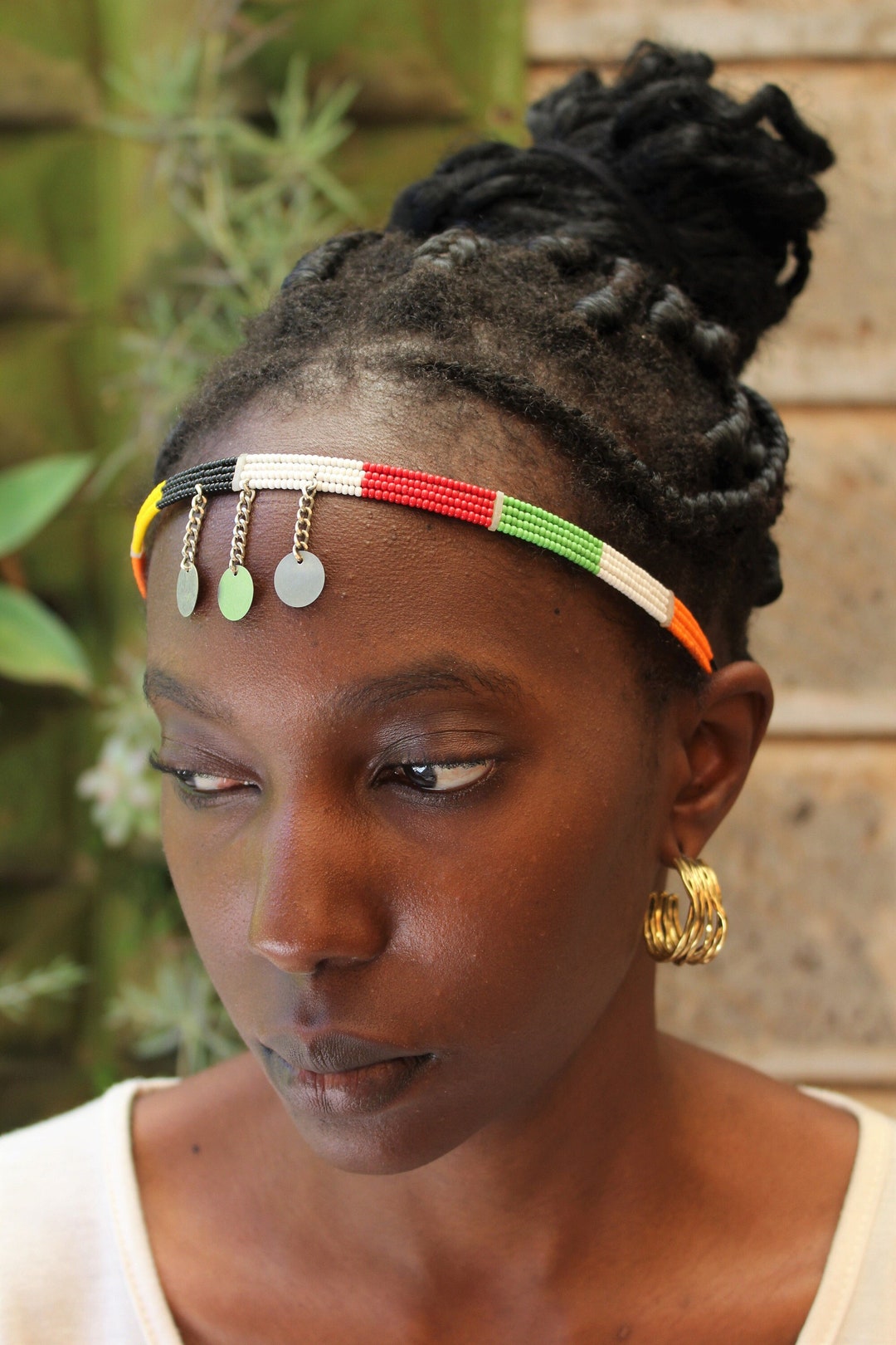 Maasai Headpiece-head Jewelry-maasai Jewelry-headpiece Jewelry-african ...