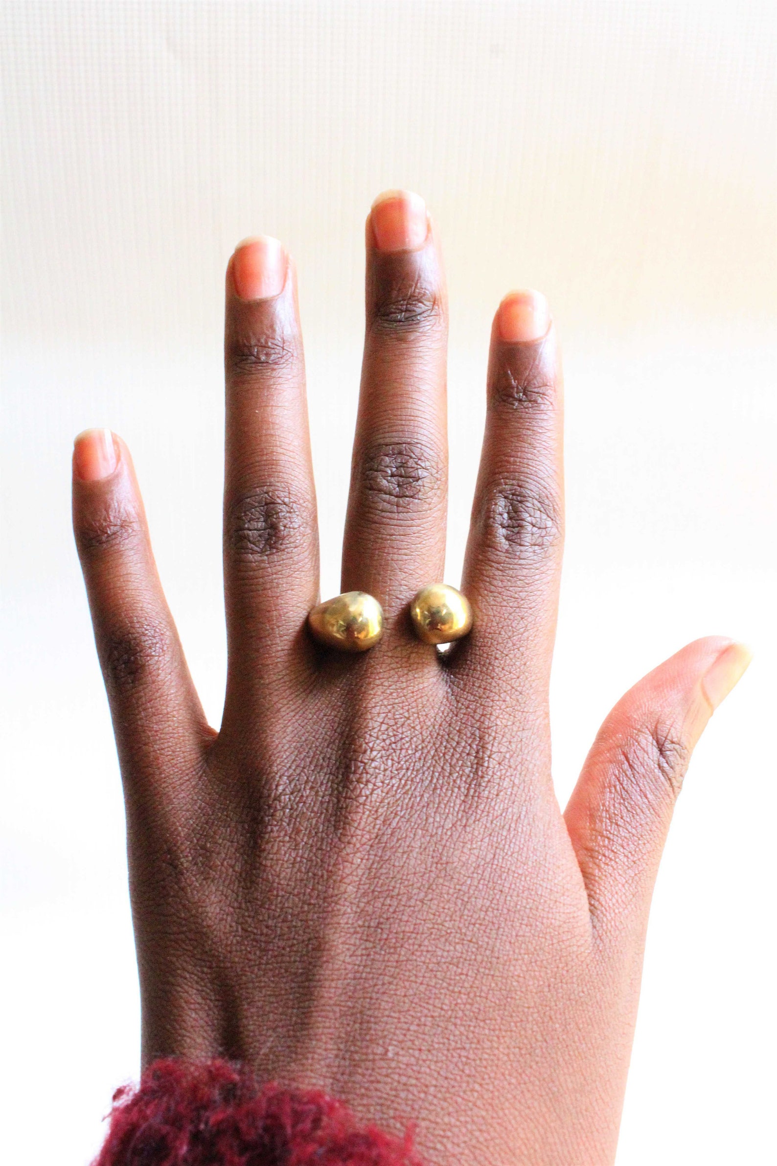 Brass Ring-african Brass Ring-african Jewelry-statement Ring - Etsy