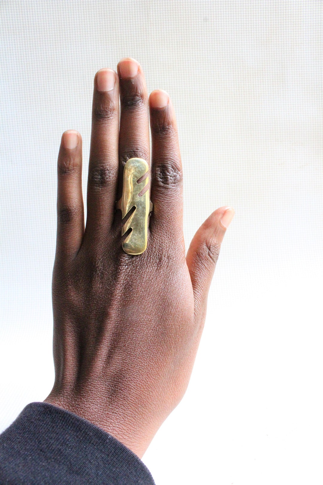 Brass Ring-african Brass Ring-african Jewelry-statement Ring - Etsy UK