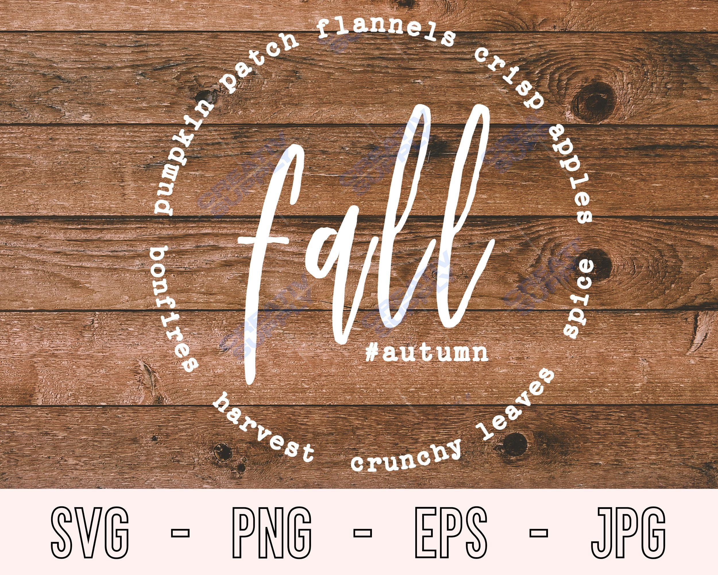 Fall Words Svg Cricut Cut Files Fall Svg PNG Apple Picking Svg - Etsy
