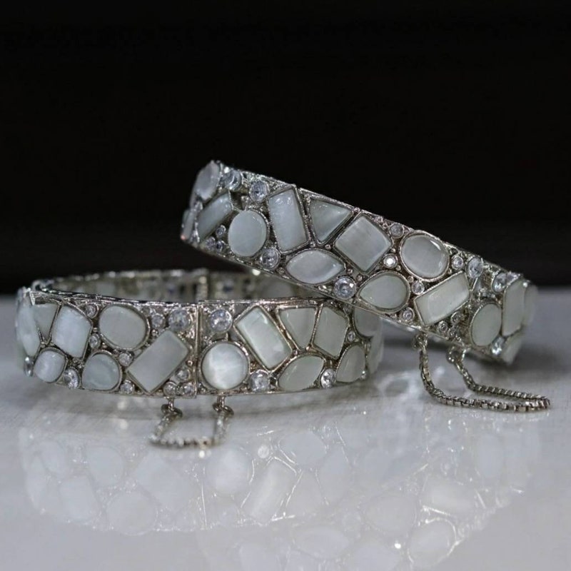 Silver Bangle - Etsy