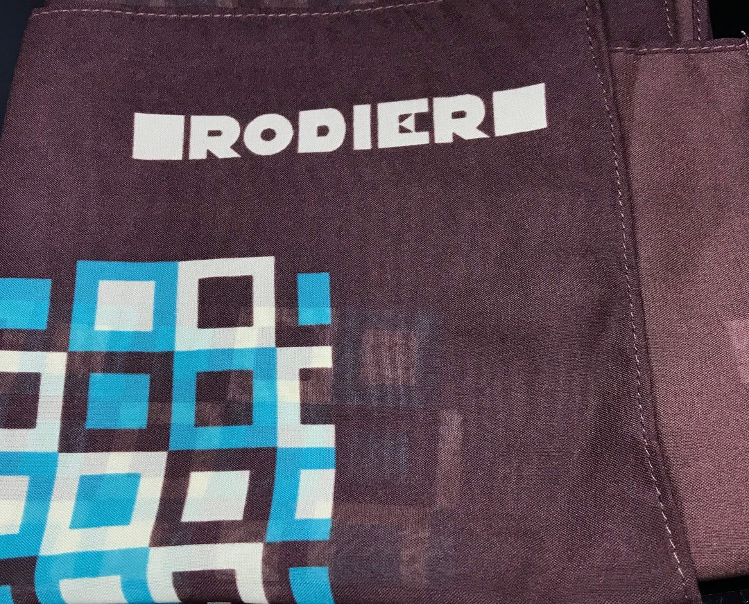 Rodier Vintage Scarf Brown Retro - Etsy