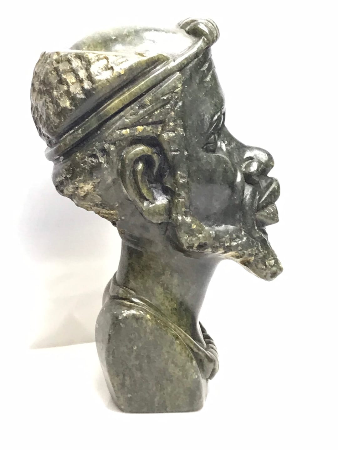 Shona Verdite Head Sculpture African Tribal Art - Etsy