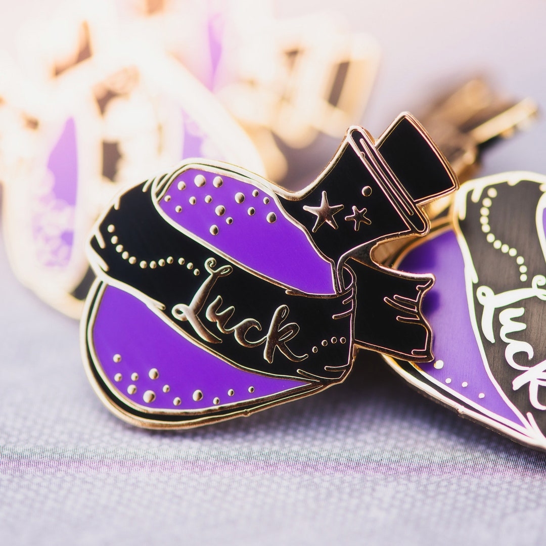 Liquid Luck Pin, Hard Enamel Lucky Potion Pin - Etsy