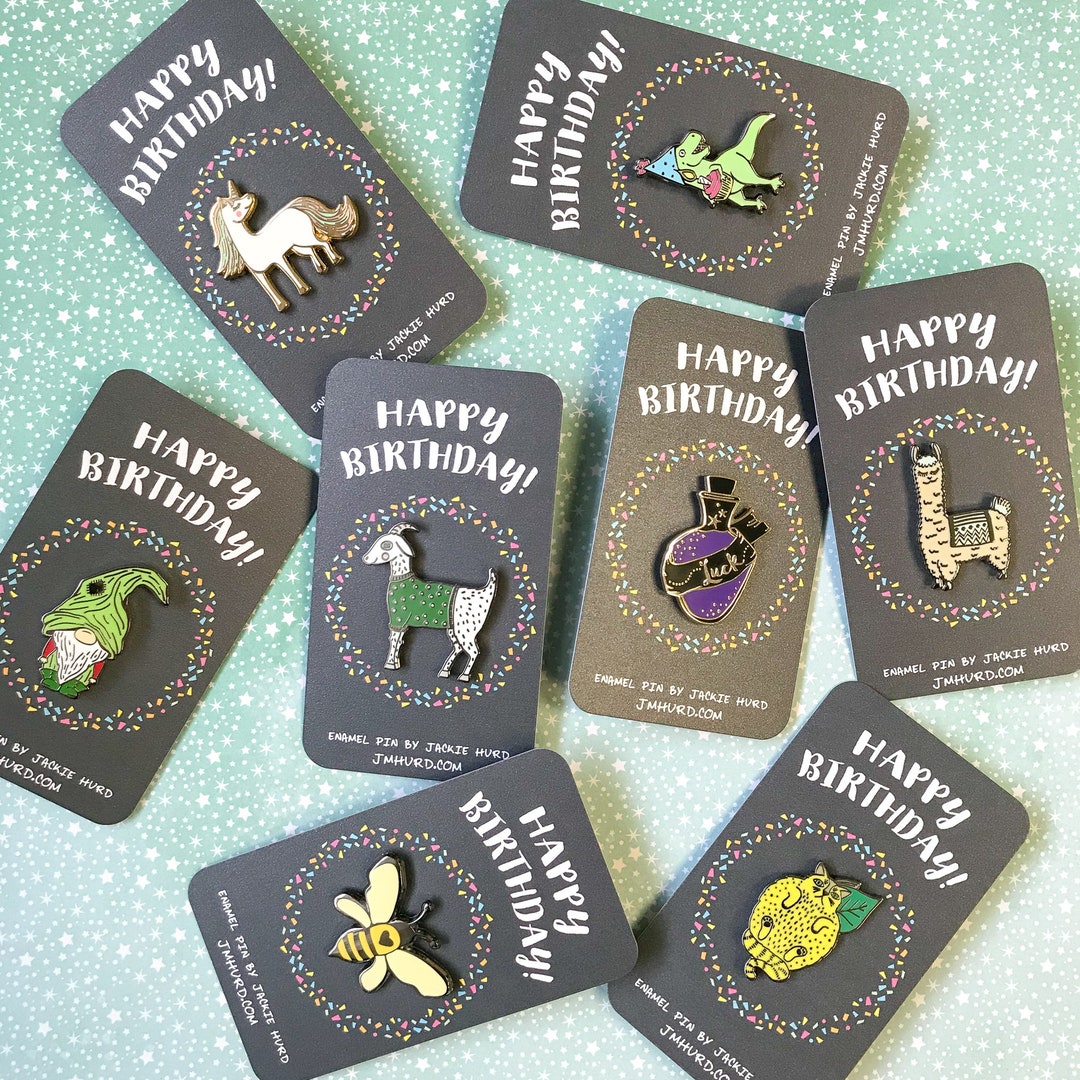 Enamel Pin Birthday Gift - Etsy