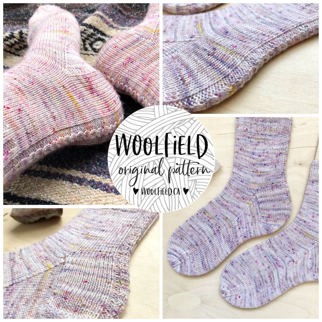 KNITTING PATTERN: Vanilla Spice Socks - Vanilla Sock Pattern, Beginner ...