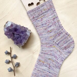 KNITTING PATTERN: Vanilla Spice Socks - Vanilla Sock Pattern, Beginner ...