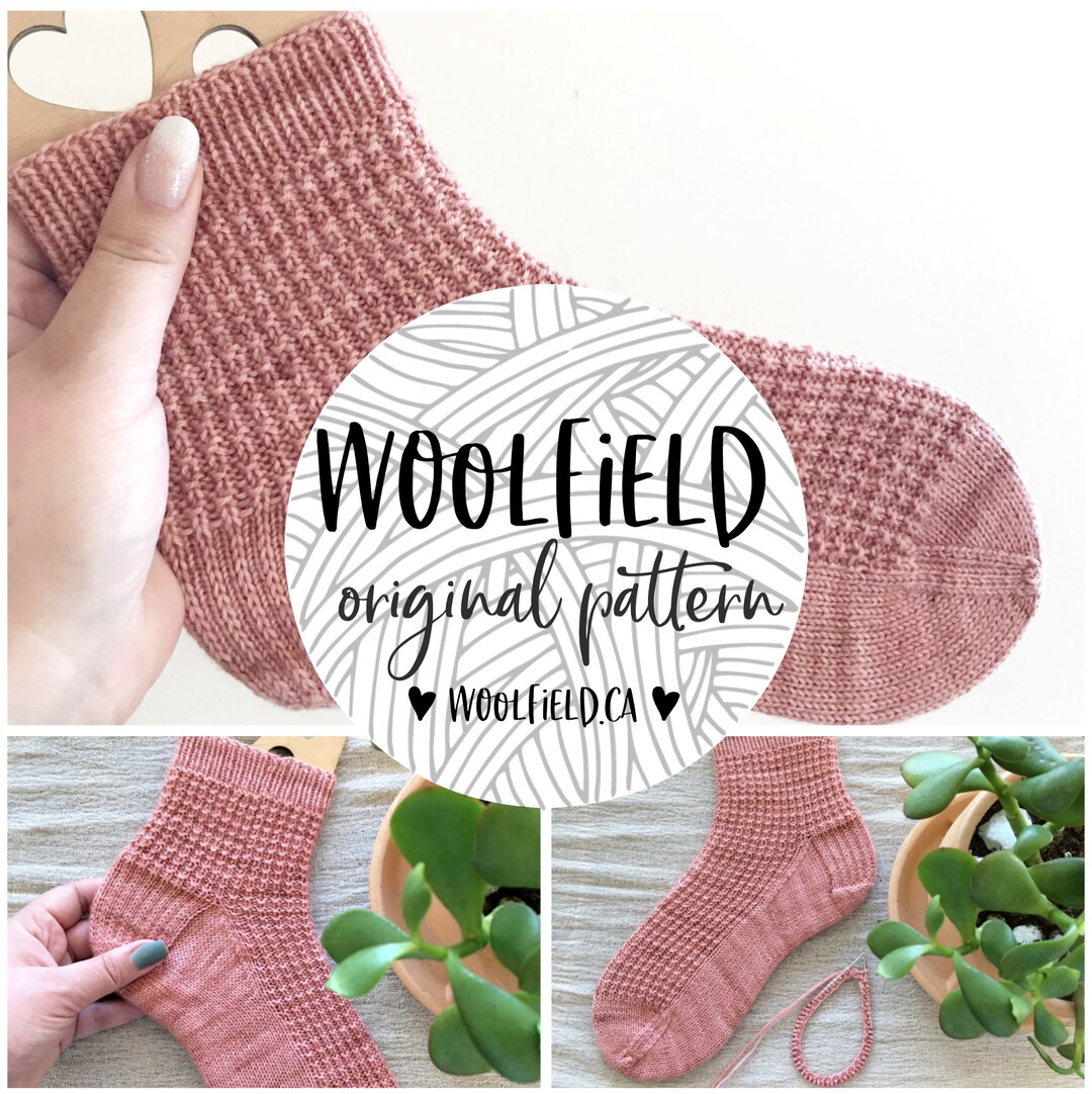 KNITTING PATTERN: Terracotta Socks - Hand Knit Socks, Sock Pattern ...