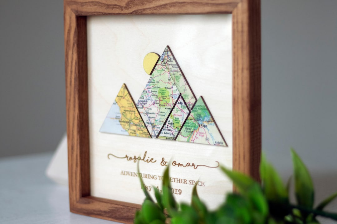Anniversary Gifts, Wood Anniversary Gift for Her, Custom City Map ...