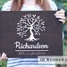 Rustic Sign Last Name Sign Family Tree Sign Wooden Sign - Etsy