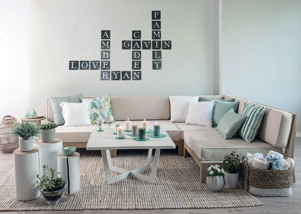 Rustic Home Décor Large Scrabble Tiles 3D Big Scrabble | Etsy