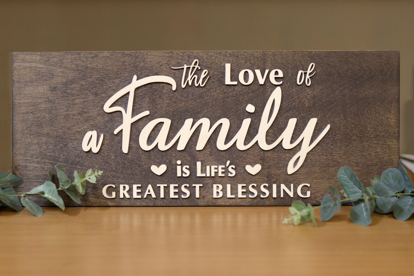 Custom Family Sign, Family Names Sign, House Warming Gift, Farmhouse ...