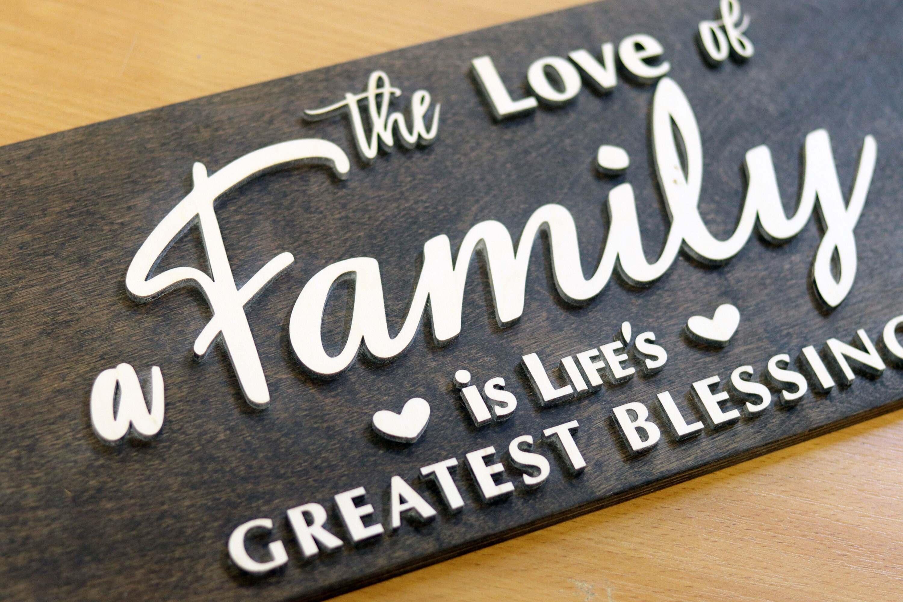 Custom Family Sign Family Names Sign House Warming Gift | Etsy